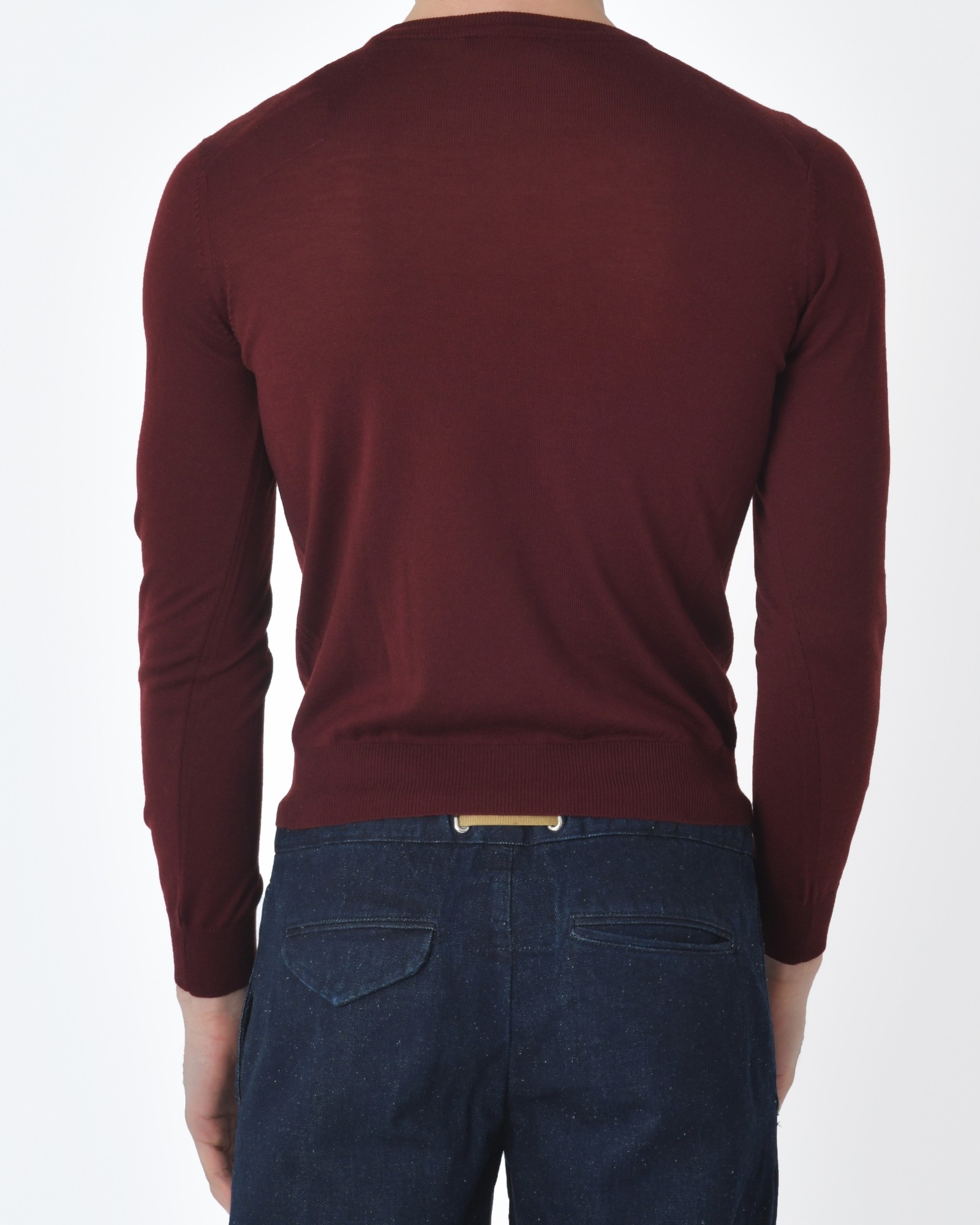 Haut maille bordeaux Corneliani - Pulls & Gilets Homme | La Piscine ...