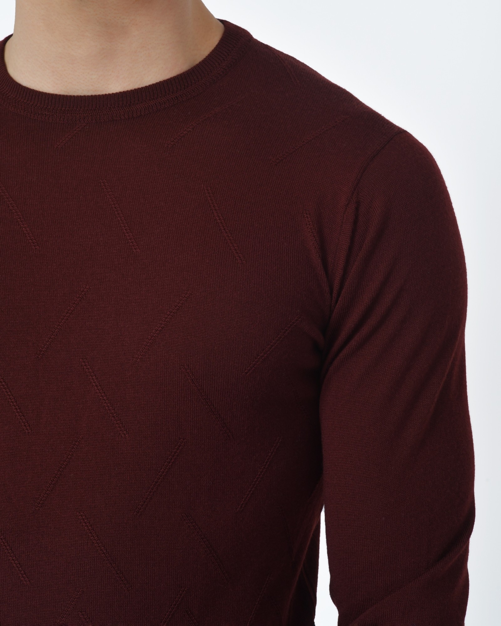 Haut maille bordeaux Corneliani - Pulls & Gilets Homme | La Piscine ...