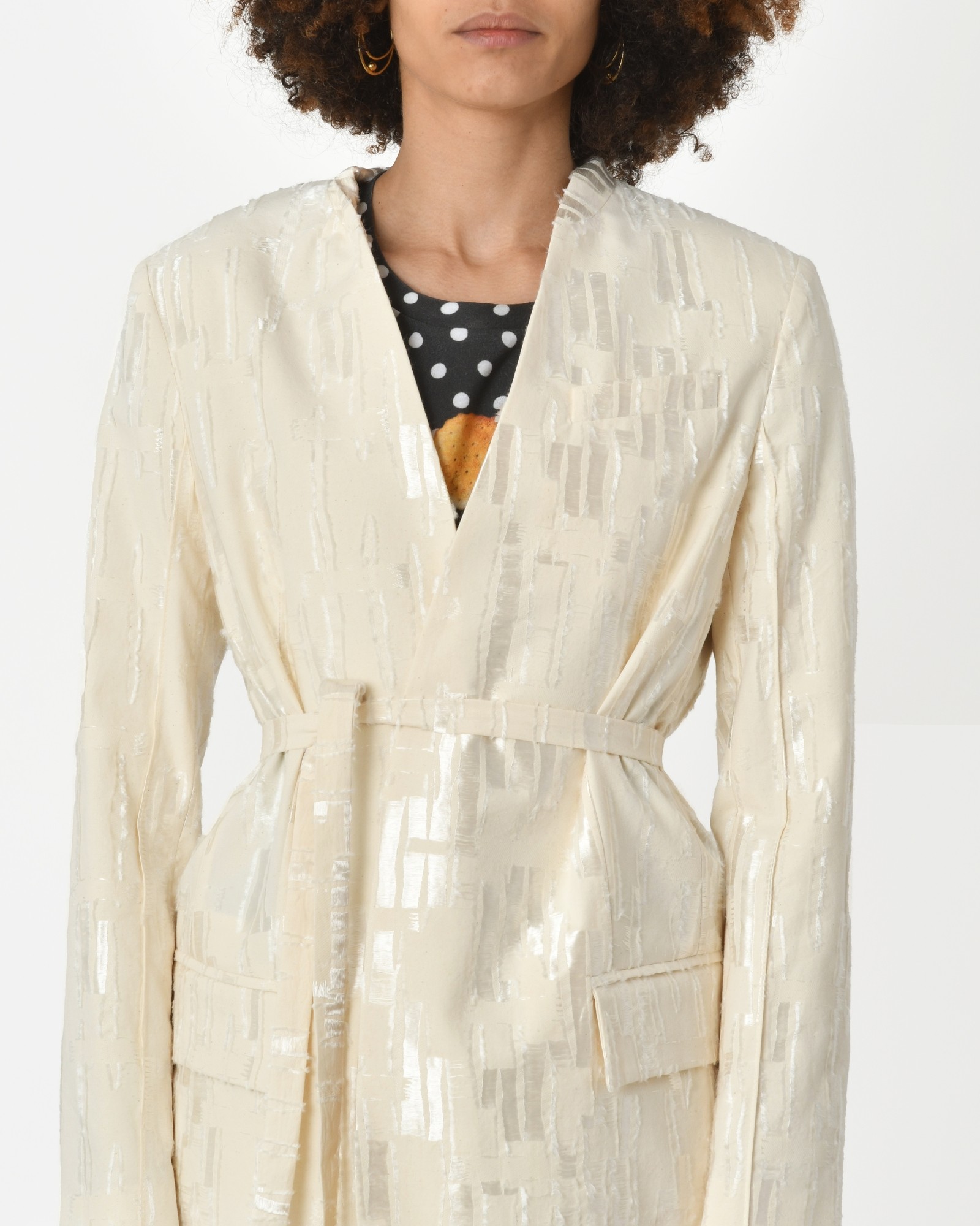 Veste beige Tela - Blousons & Vestes Femme | La Piscine Paris, Outlet Store