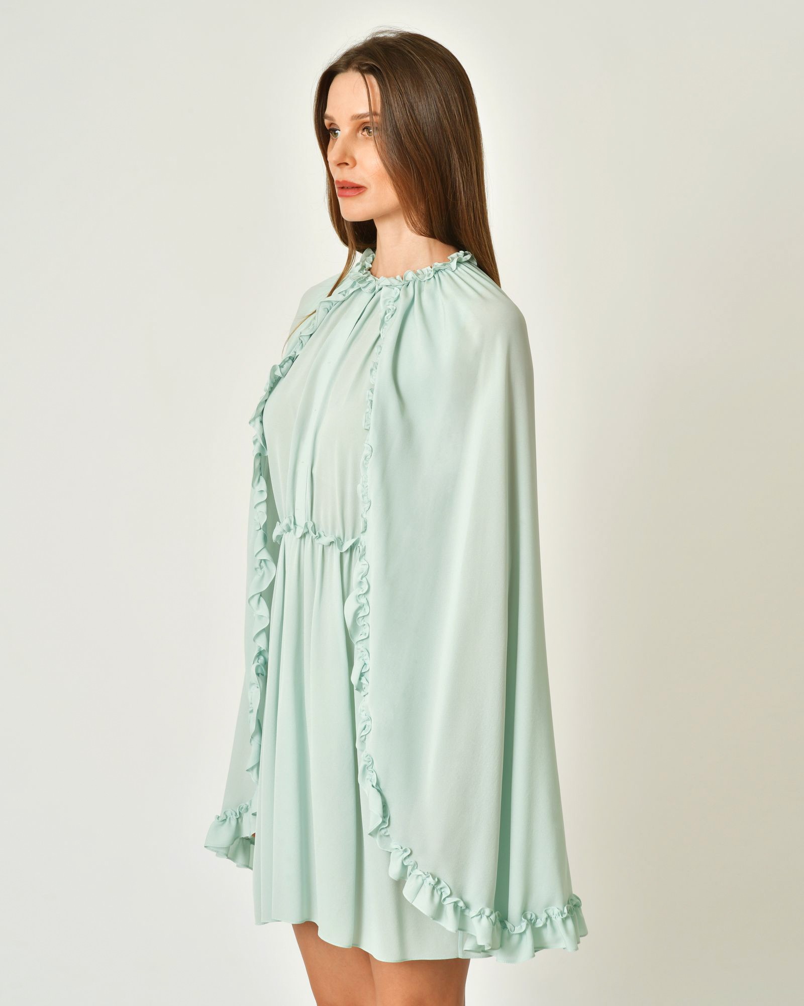 Robe en soie avec cape Dice Kayek - Robes | La Piscine Paris, Outlet Store