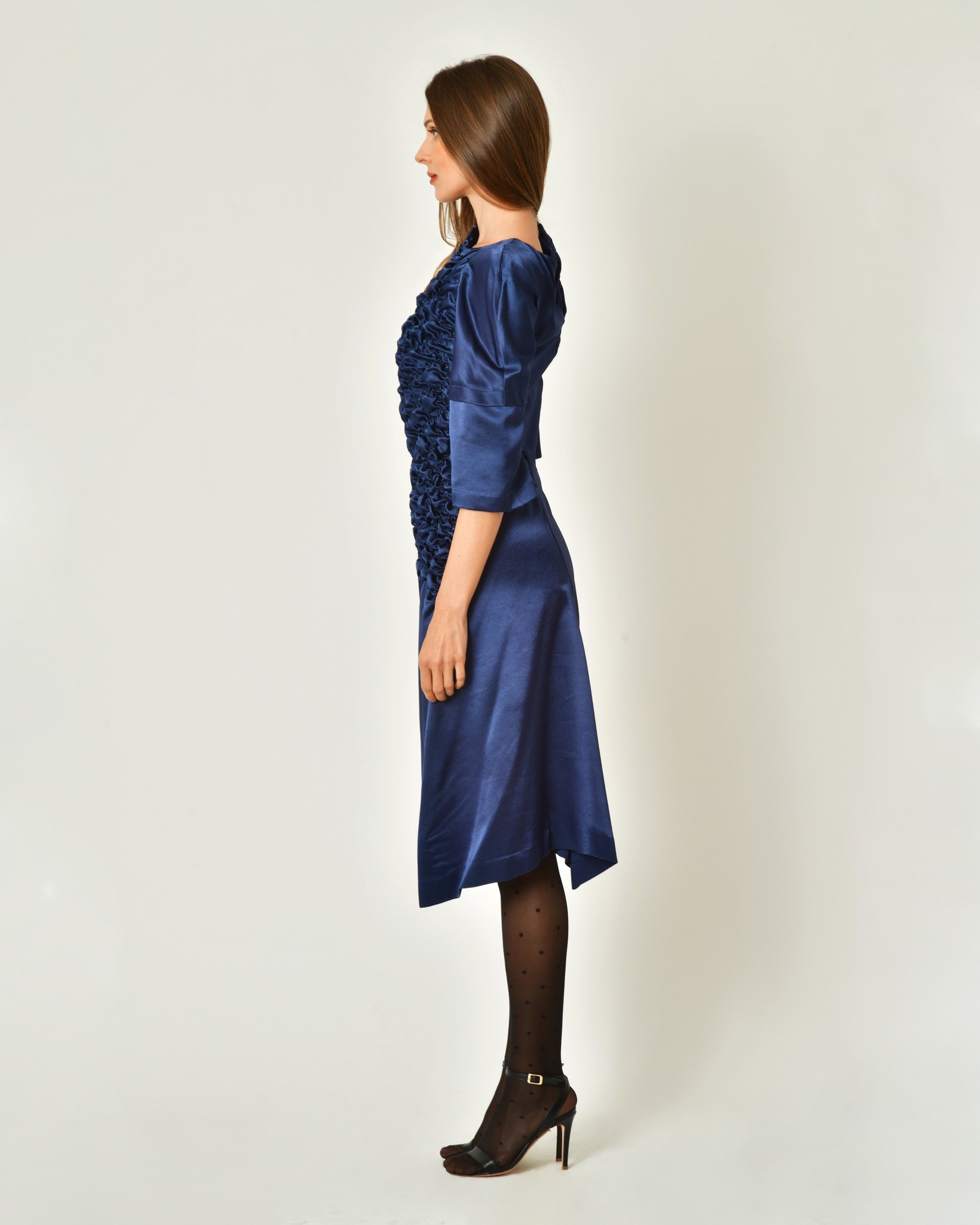 Robe froncé asymétrique Malloni